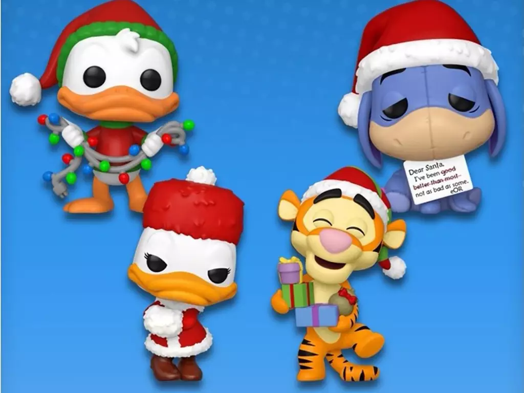 Funko ၏ Disney အားလပ်ရက် စုဆောင်းမှုအသစ်သည် $15 အောက်ဖြစ်ပြီး ကလေးများအတွက် အဆုံးစွန်သော Stocking Stuffer ဖြစ်သည်