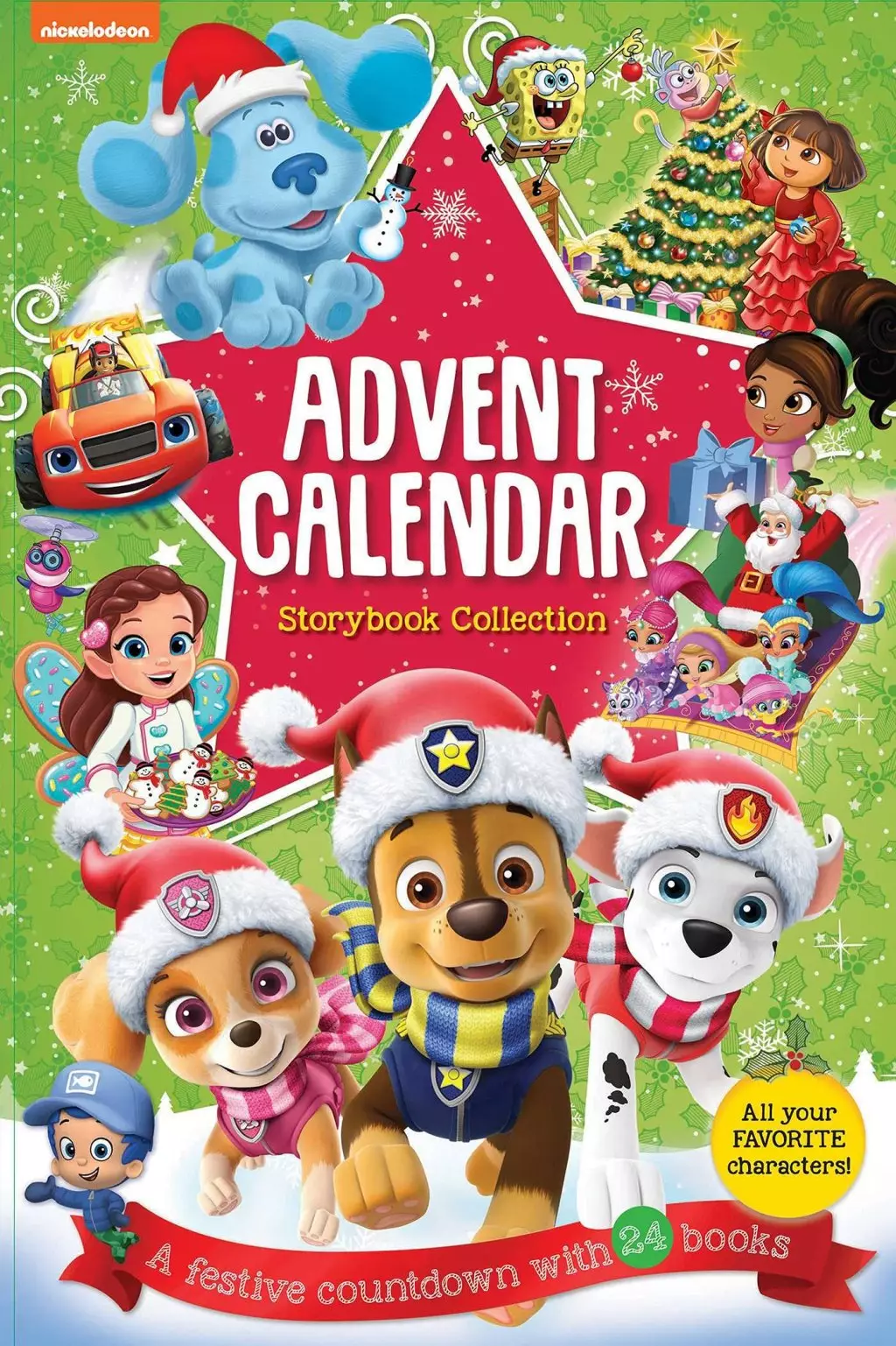 Ten kalendarz adwentowy z kolekcji Nickelodeon Storybook zachwyci małych miłośników kreskówek