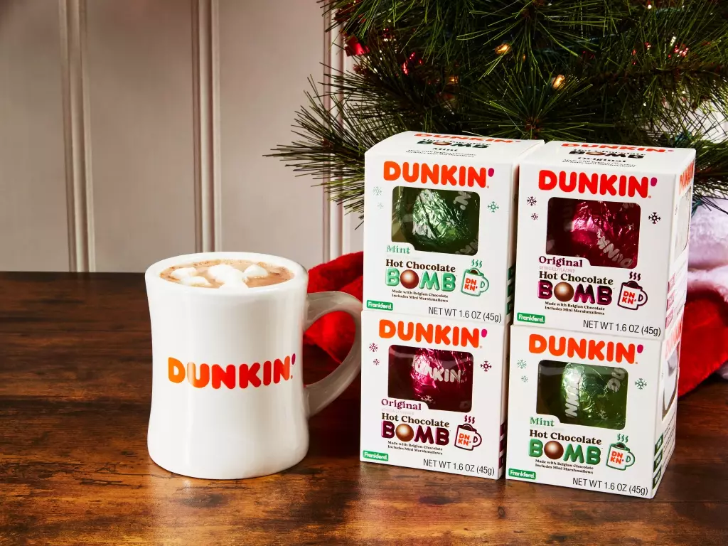 Dunkin' on tulossa ulos kuumien kaakaopommien kanssa