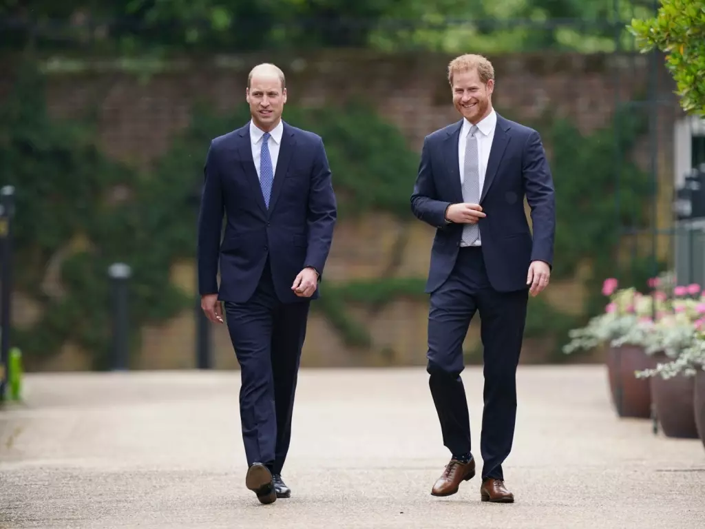 Deze foto van prins William en prins Harry van de onthulling van het standbeeld van Diana geeft ons zoveel hoop