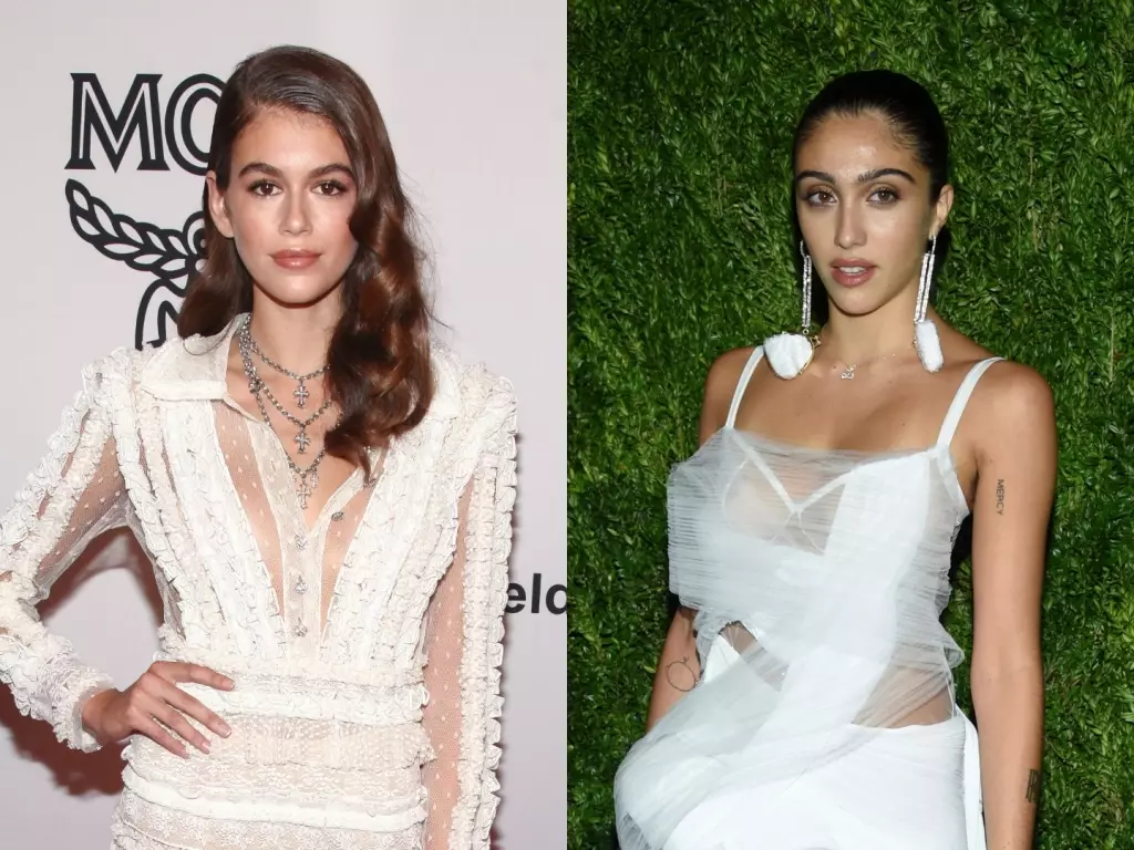 Putri Madonna & Cindy Crawford Lourdes Leon & Kaia Gerber Berpose Untuk 'Vogue' Bersama