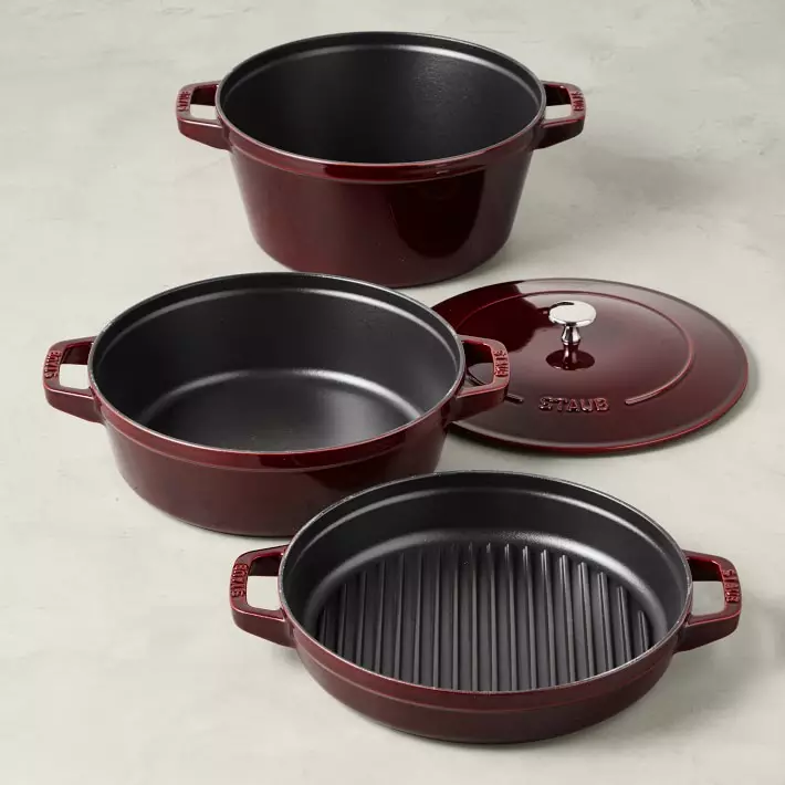 เครื่องครัวแบบวางซ้อนกันได้ของ Staub มีเฉพาะที่ Williams-Sonoma 129865_1