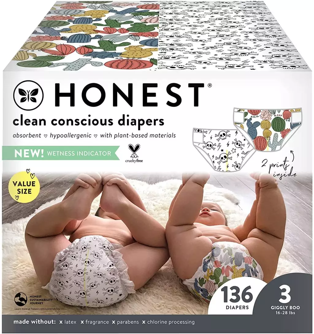 Éierlech Diapers & Wipes ginn elo eescht op Amazon reduzéiert