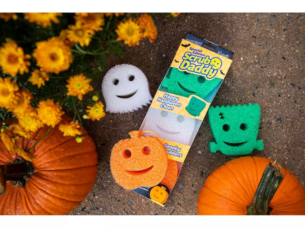 #CleanTok's favorite geur-resistinte sponges komme yn grimmitich leuke Halloween-foarmen