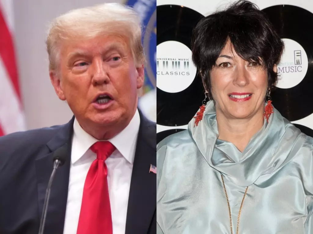 Donald Trump ayaa la sheegay inuu weydiiyay su'aalahan shakiga leh ee ku saabsan Ghislaine Maxwell