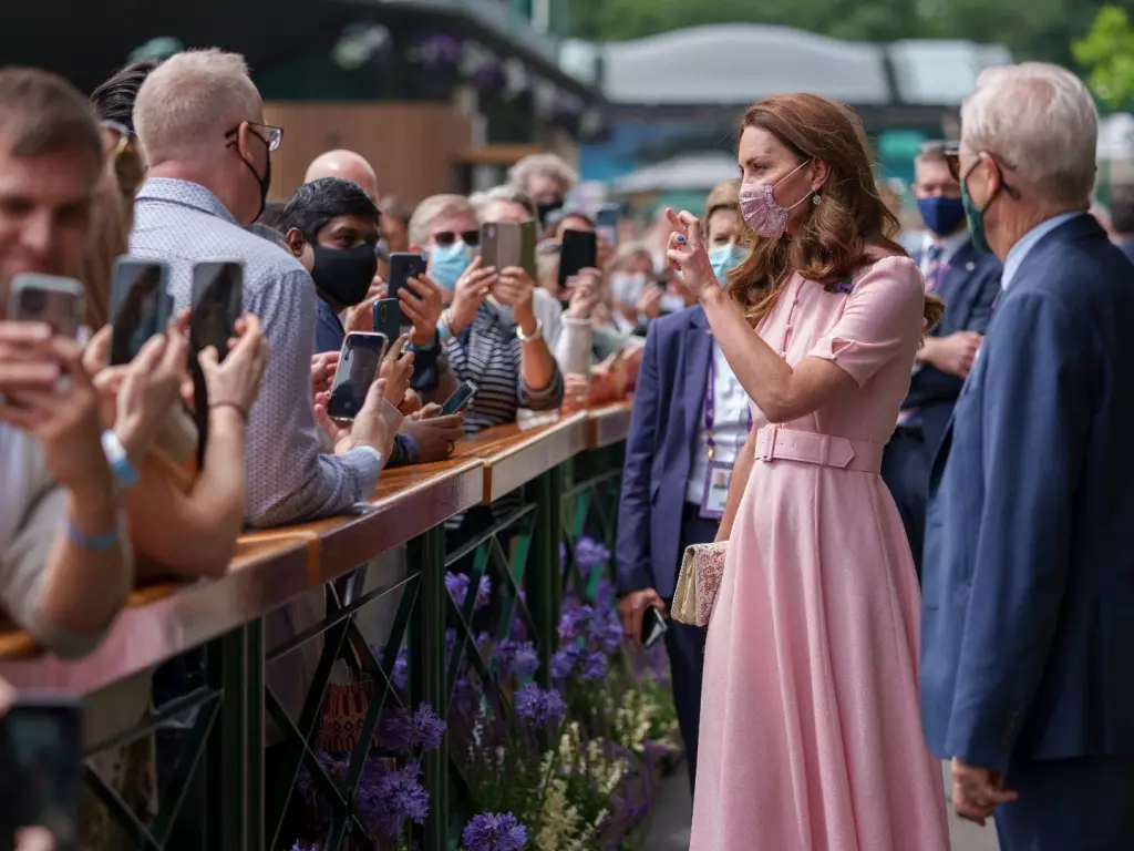 Kate Middleton Vegere Wimbledon Piştî Tirsa Pêşketina Covid