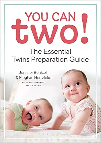 Panutup buku pikeun buku parenting 'You Can Two!'