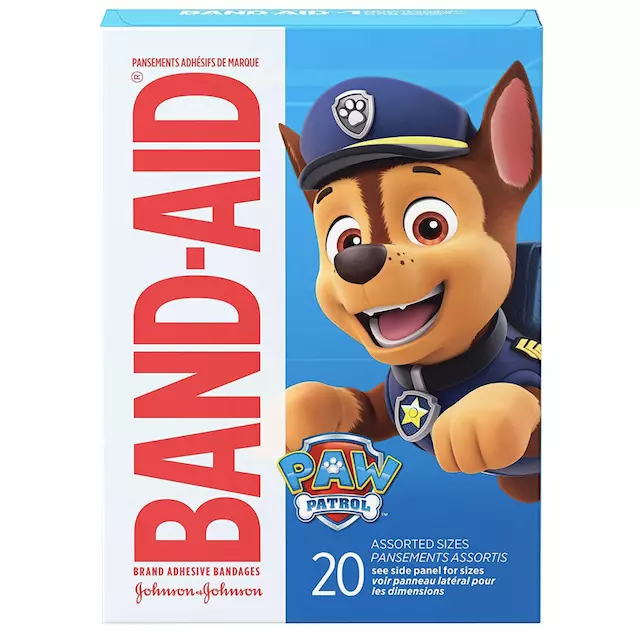 ผ้าพันแผลกาวยี่ห้อ Band-Aid