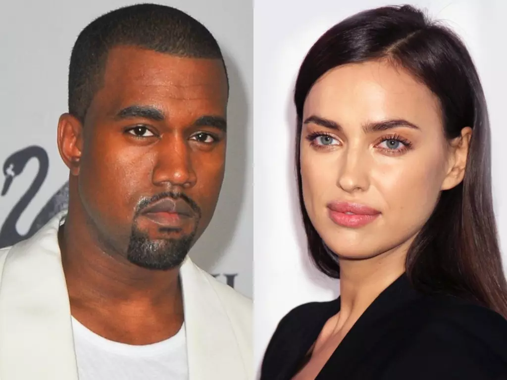 Kanye West prova que há vida depois de Kim Kardashian ao ser flagrado com Irina Shayk na França