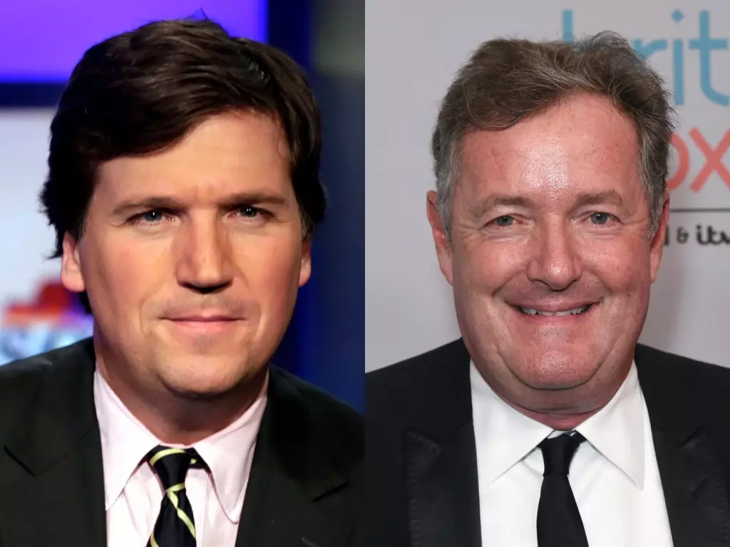 Frispråkiga Meghan Markle-kritiker Piers Morgan och Tucker Carlson har spelat in en specialfilm om hertiginnan