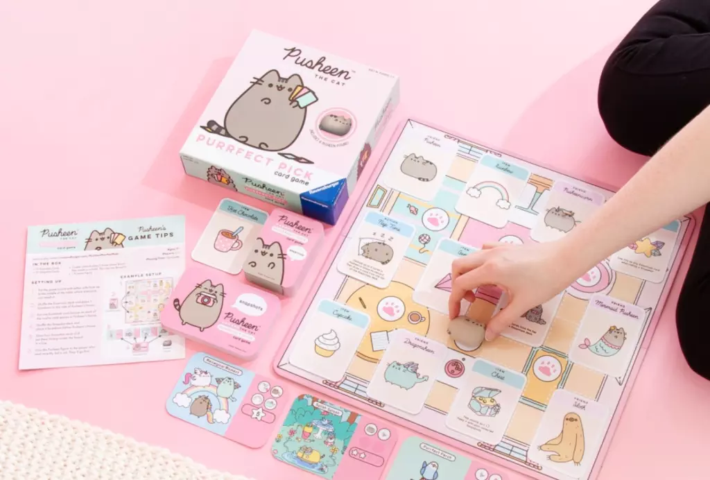 Este nuevo juego de cartas Pusheen es casi demasiado lindo para jugar