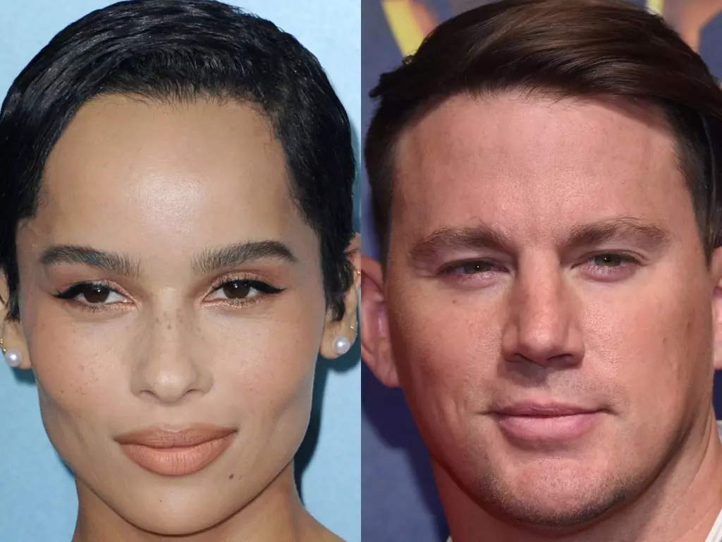 U-Zoë Kravitz no-Channing Tatum Bangase Babe Ohambweni Lwabo Lwezithandani Zokuqala Kulezi Zithombe Ezintsha