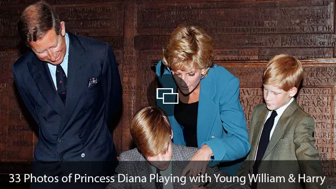 Prinsessan Diana, William Harry Prins Philip