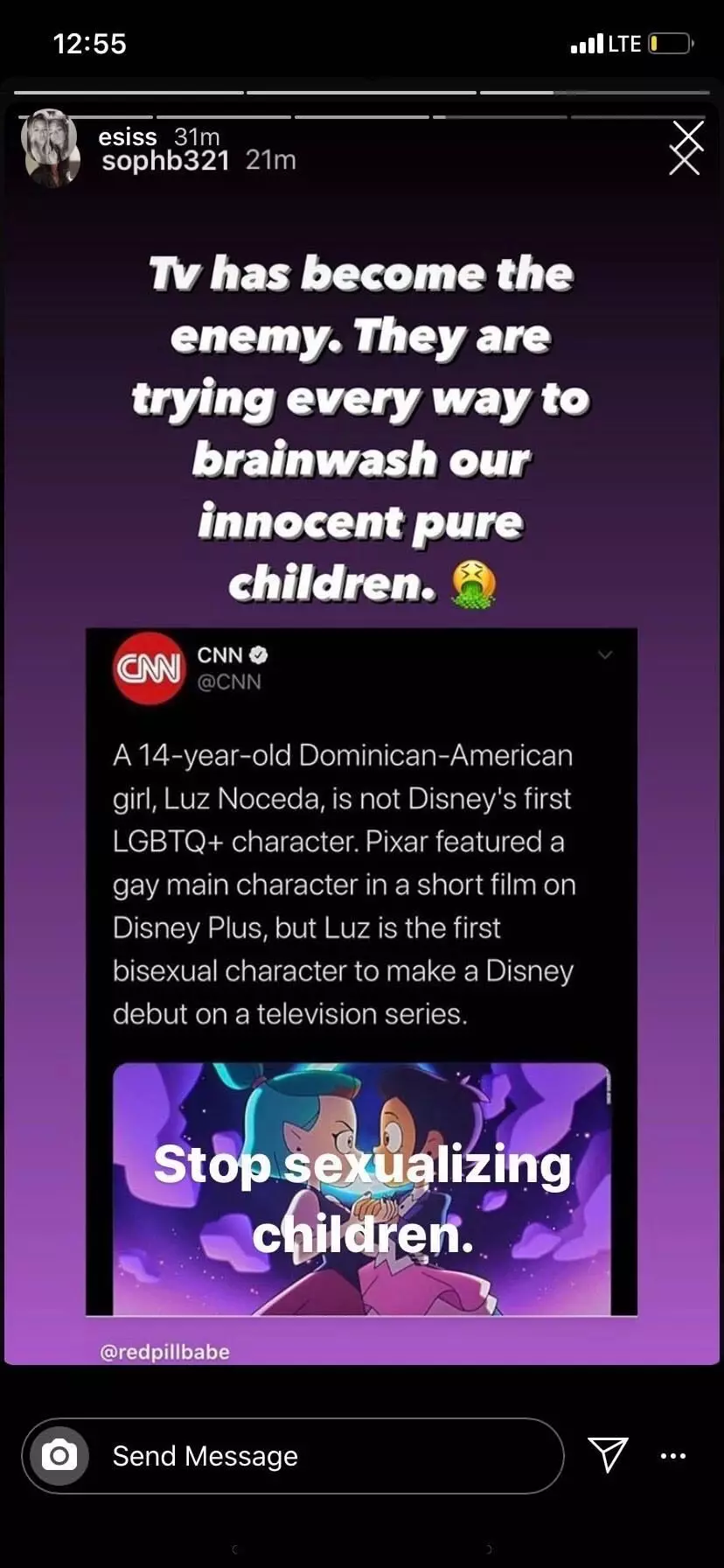 Dem Disney säin éischten bisexuelle Kand Charakter ass iwwerall zougestëmmt Elteren ofgerappt 137980_1