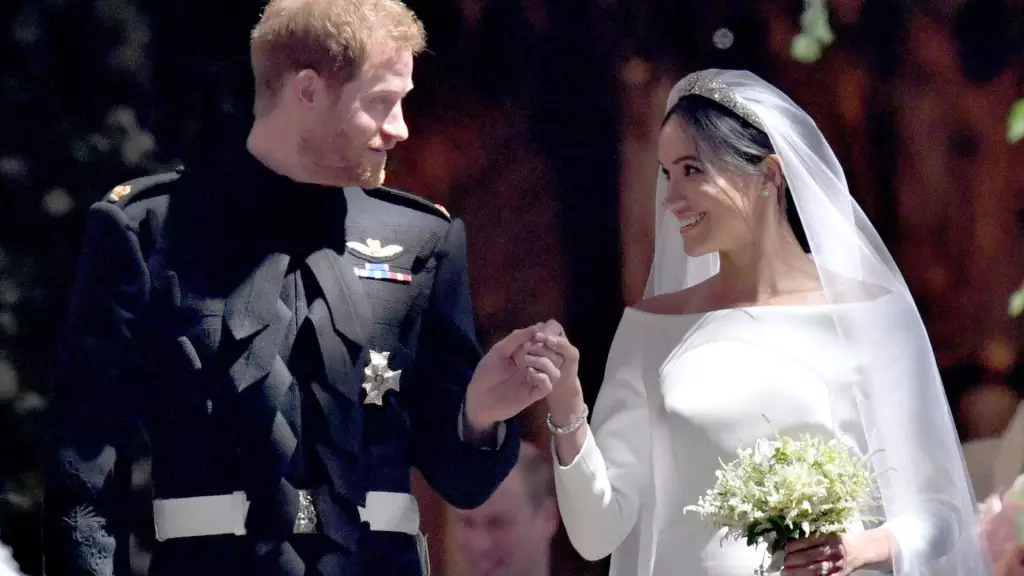 meghan markle lan pangeran harry saka dina wedding