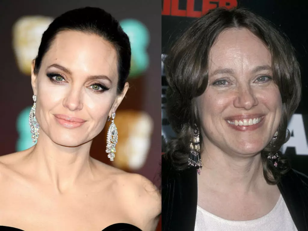 Angelina Jolie, Marcheline Bertrand, mère célibataire forte