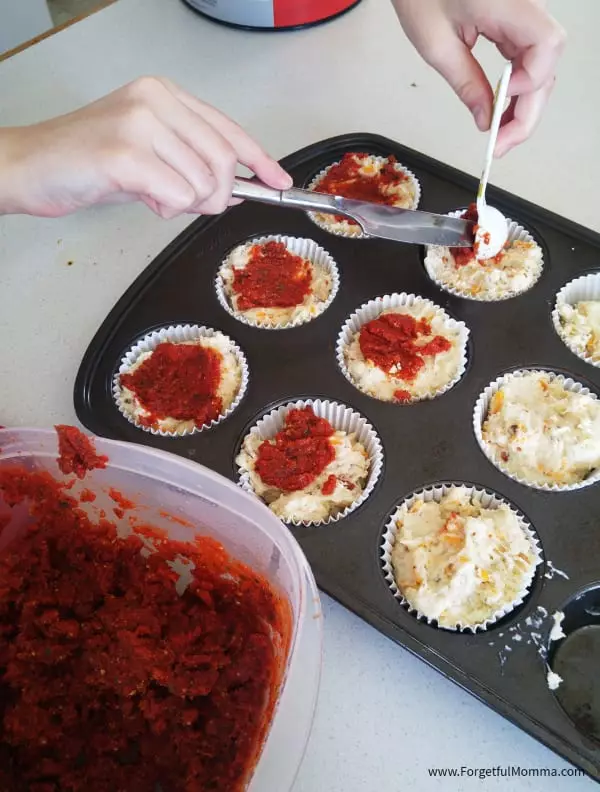 Pizza muffins