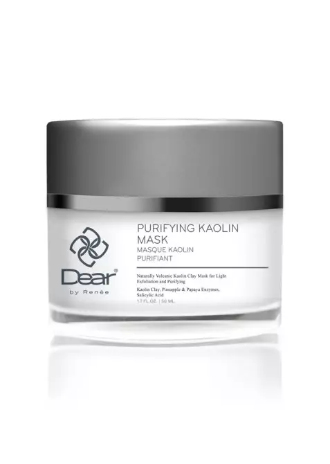 Maskên Kêlê Nû yên Biceribînin | Dear by Renee Purifying Kaolin Mask