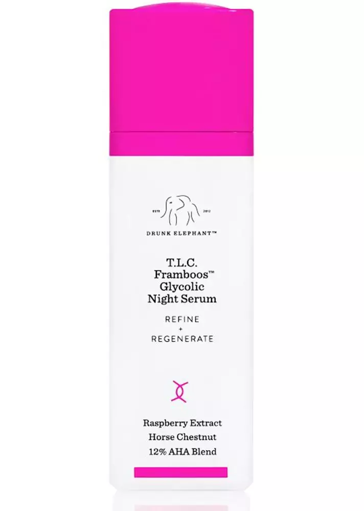 Awọn ọja Ẹwa ti o ga julọ ti o tọ si Splurge: Elephant Mu yó T.L.C. Framboos Glycolic Night omi ara | Summer Rii soke