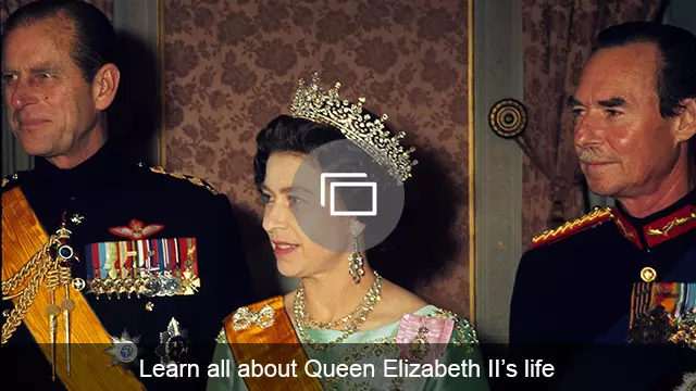 Ang slideshow sa kinabuhi ni Queen Elizabeth II