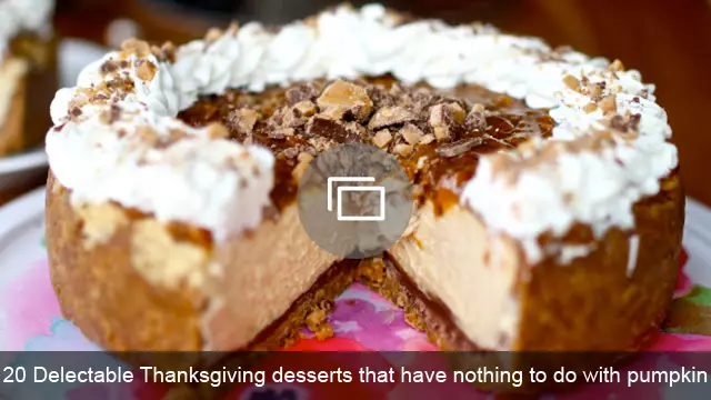 20 Delectable Thanksgiving desserts dy't neat te krijen hawwe mei pumpkin