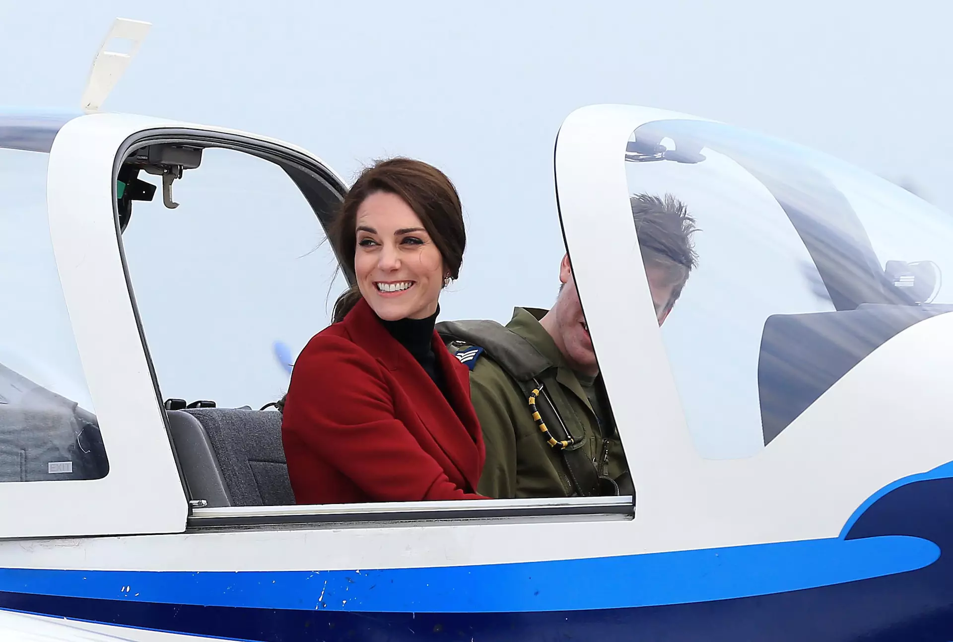 Kate Middleton Día de San Valentín na Royal Air Force