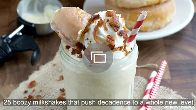 25 milkshakes boozy li jimbuttaw id-dekadenza għal livell ġdid sħiħ