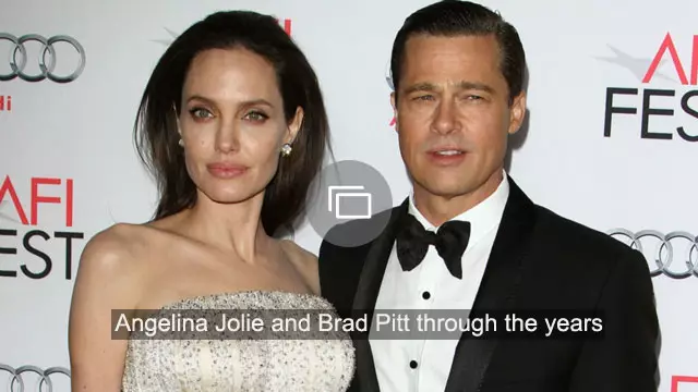 Angelina Jolie dan Brad Pitt selama bertahun-tahun