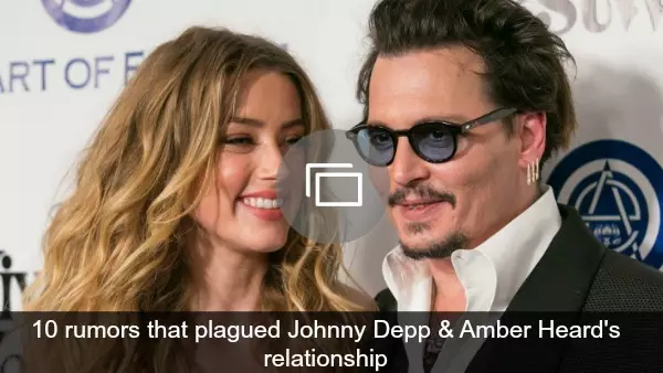 Les rumeurs sur Johnny Depp et Amber Heard