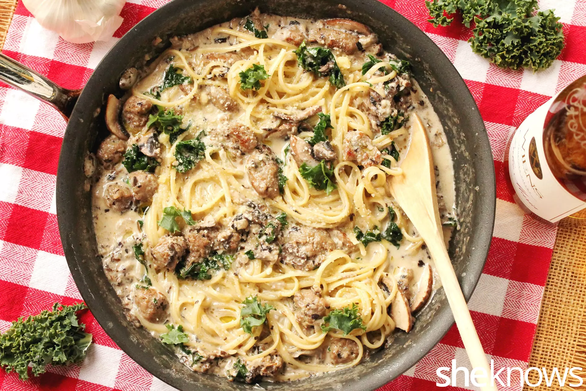 en-gryde-creme-portobello-pasta