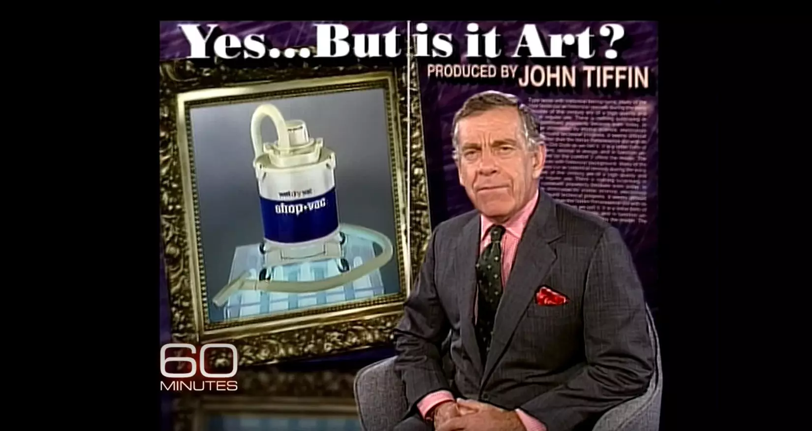 Morley Safer freget wat keunst is