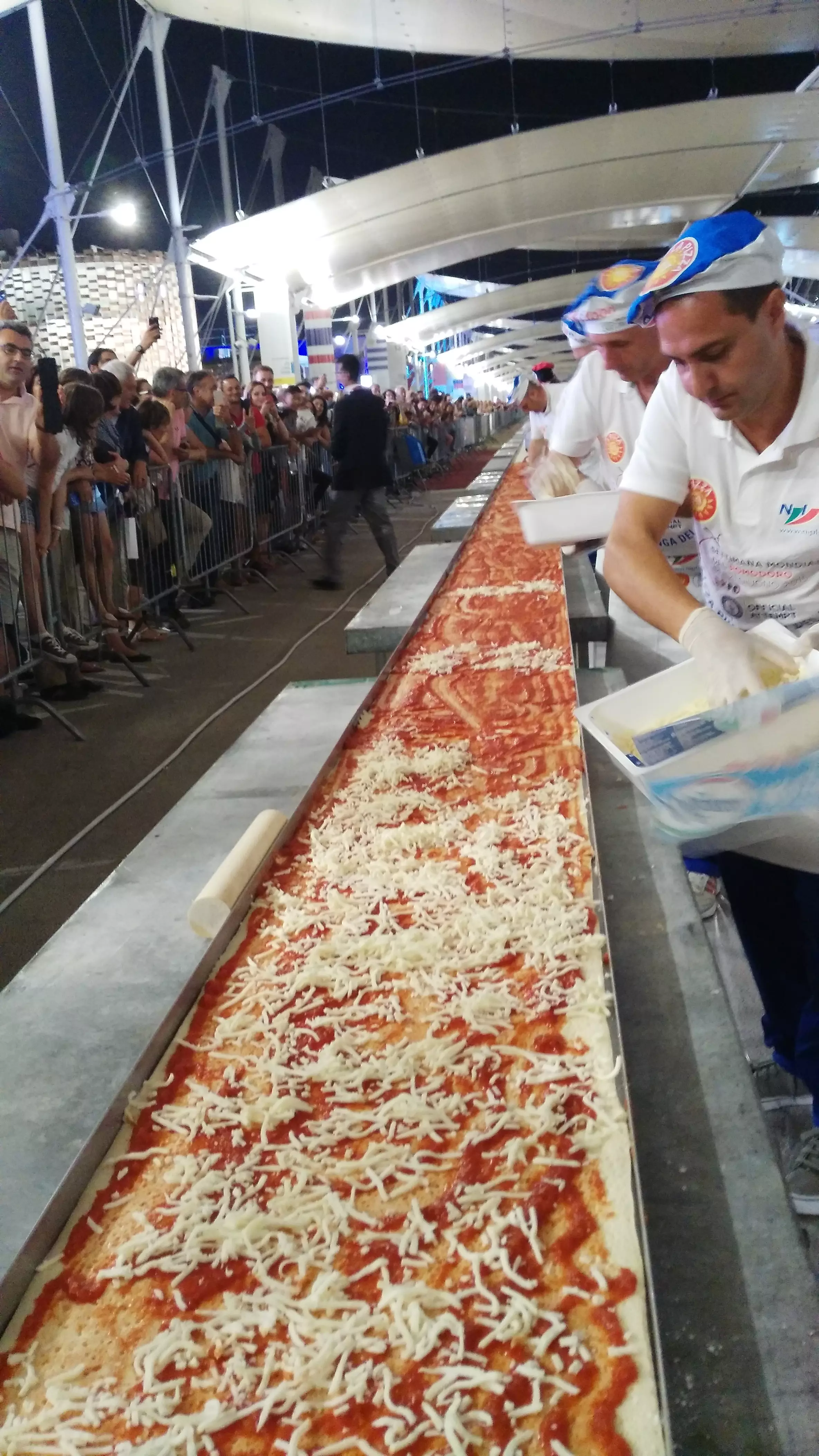 längste Pizza