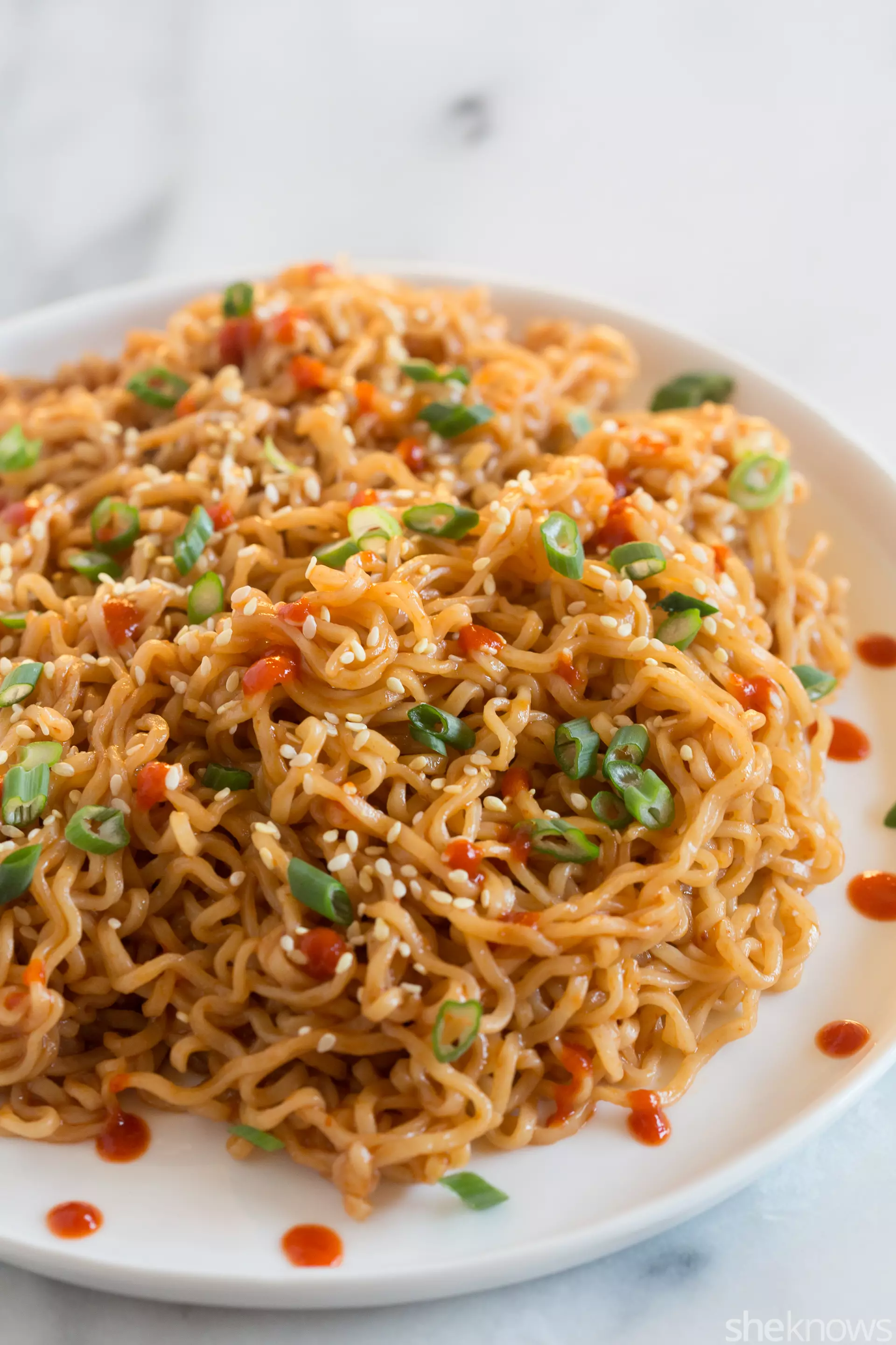 i-sesame sriracha noodles