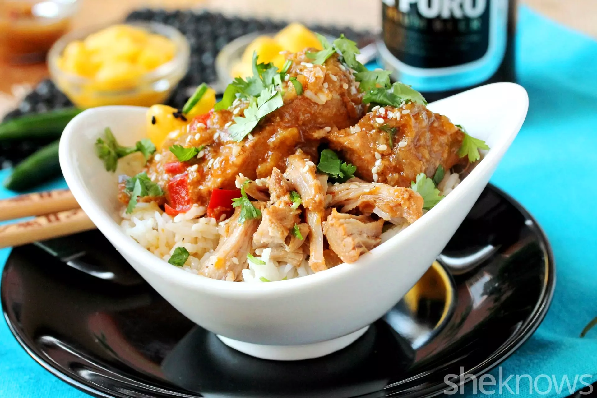 Slow-Cooker-Mango-Jalapeno-Schweinefleesch-an-Plack