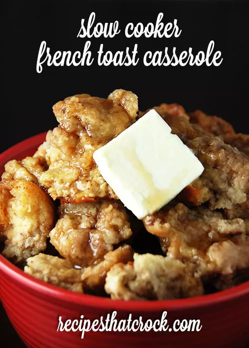 seapehi se bonolo sa crock pot french toast casserole