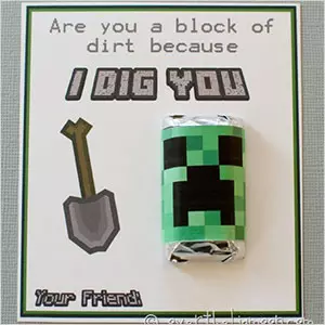 Minecraft Valentine | sheknows.com