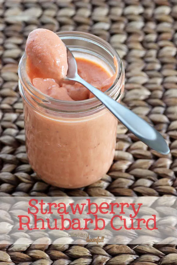 I-Strawberry rhubarb curd