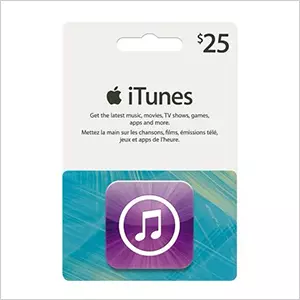 Carte-cadeau iTunes | Sheknows.ca