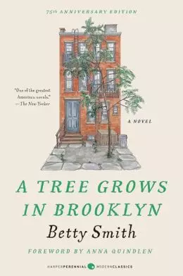 een boom groeit in Brooklyn