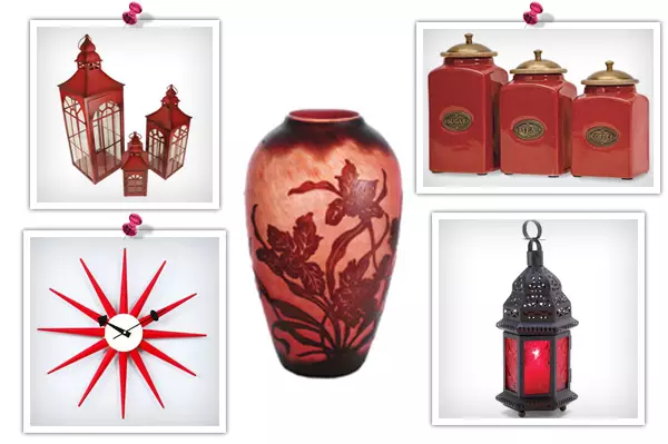 Red Feng Shui Produkt Collage