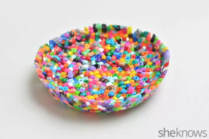 Perler bead bowl