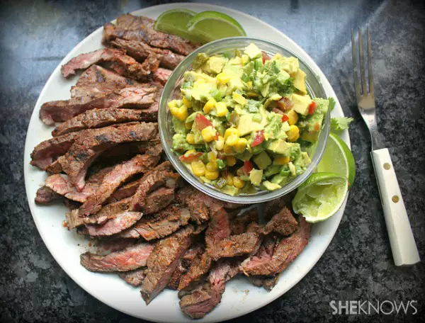 Recept za skirt steak na žaru