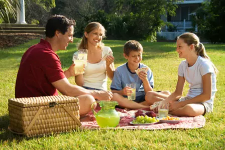 familie picnic