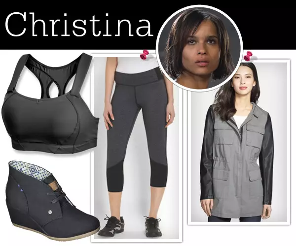 Dress as in Divergent: Christina