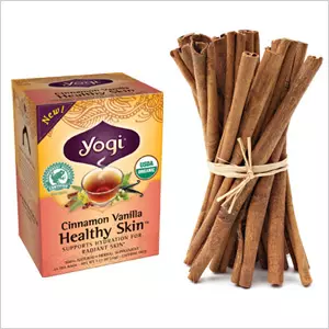 Yogi Cinnamon Vanilla Healthy Skin choy paketlari