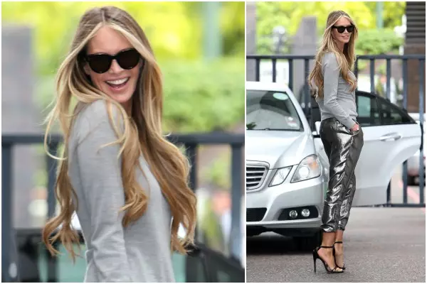 Elle MacPherson ekvidis sur la stratoj de Londono