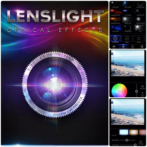 LensLight - Aplicație de editare foto