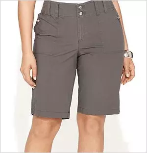 “Rhinestone Utility Shorts”, INC halkara düşünjeleri (Macy's, 60 $)