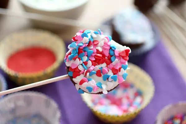 Fondue cupcake