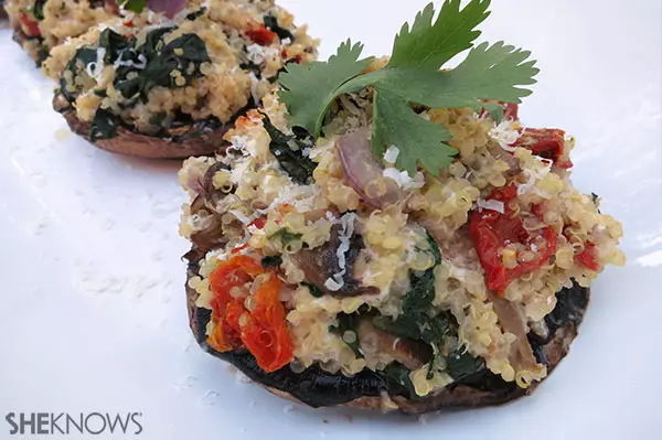 Quinoa stuffed portobello nceb | Sheknows.ca